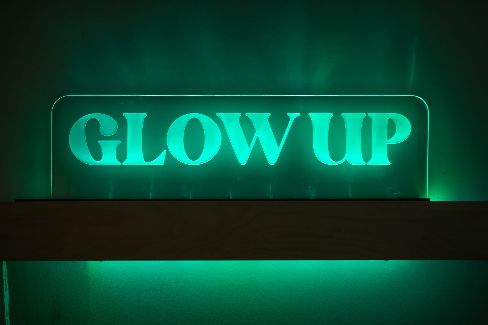 Custom Signs: LED Laser Cut Acrylic Brand Signs